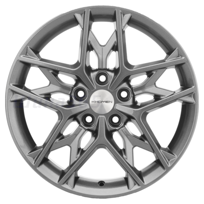 Литой колесный диск Khomen Wheels KHW1709 (CX-5/Seltos/Optima) 7x17/5x114,3 ET50 D67,1 Gray