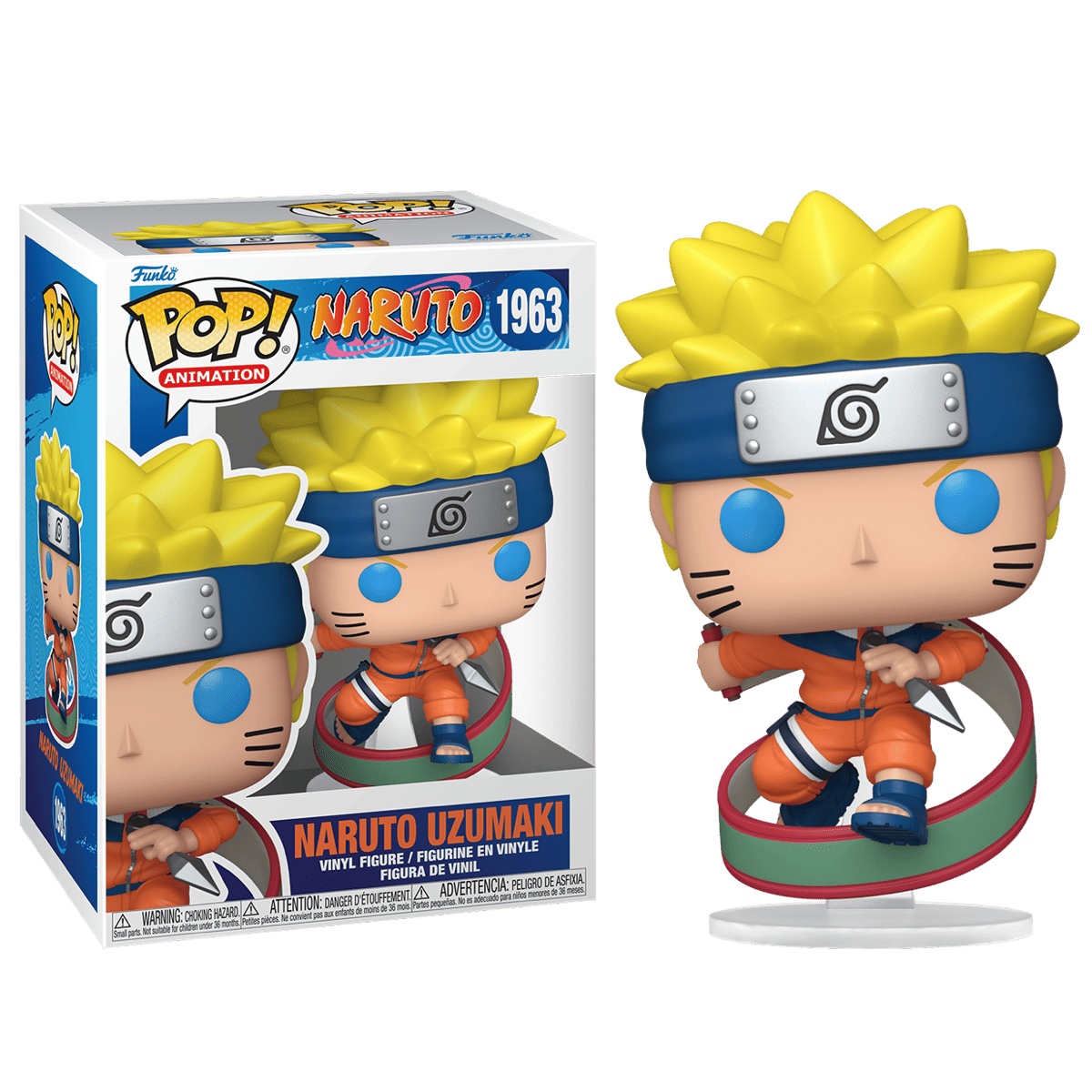 Фигурка Funko POP! Naruto - Naruto Uzumaki with Scroll 80341 (1963) Наруто Узумаки со свитком — фото 1