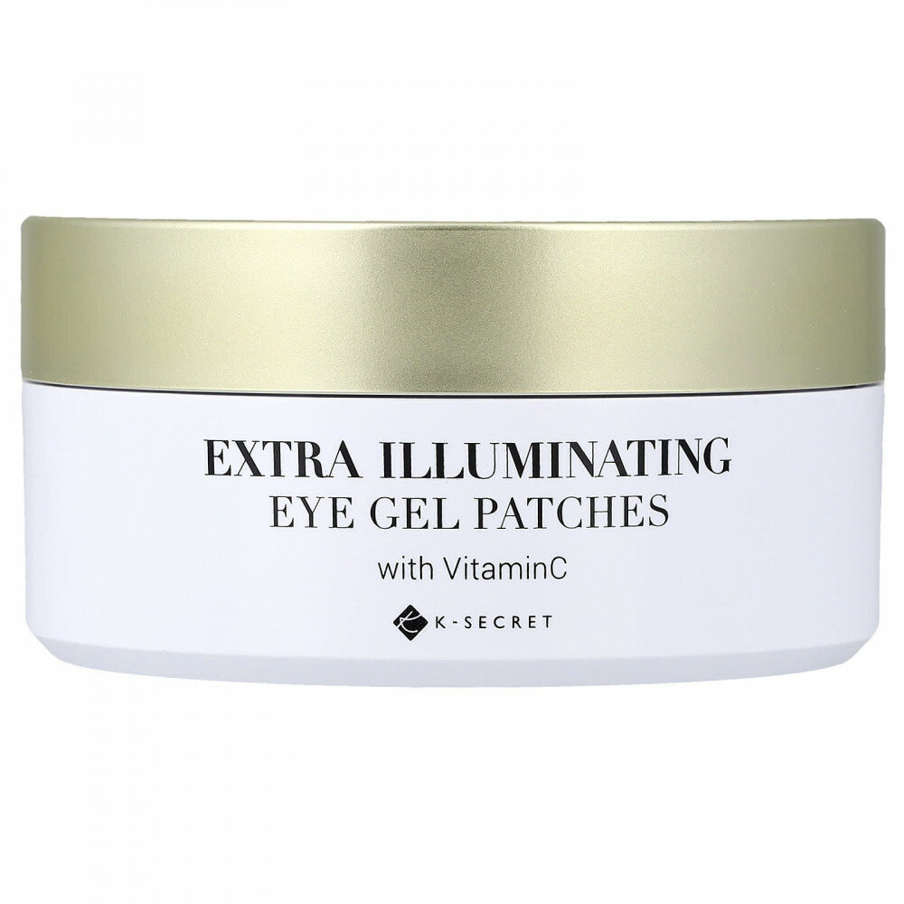 K-Secret, гелевые патчи для глаз, для сияния кожи, 60 шт.