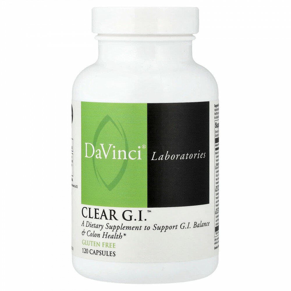 DaVinci Laboratories, Clear GI™, 120 капсул