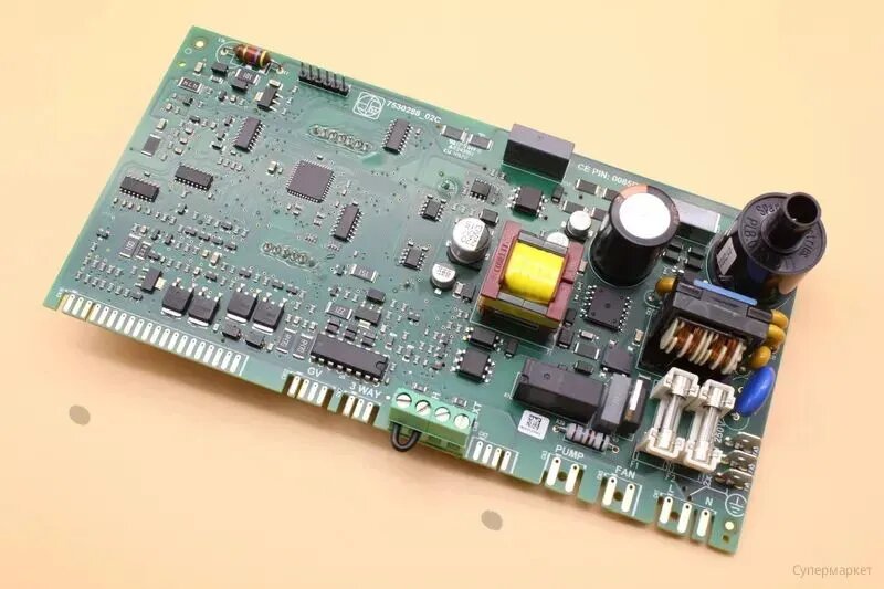 Плата управления для котла BUDERUS LOGOMAX U072 >FD755 (новая версия) артикул 87186507720