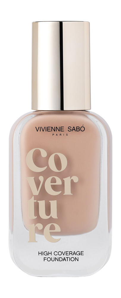 Тональный крем Vivienne Sabo High coverage foundation "Coverture", с плотным покрытием, 01