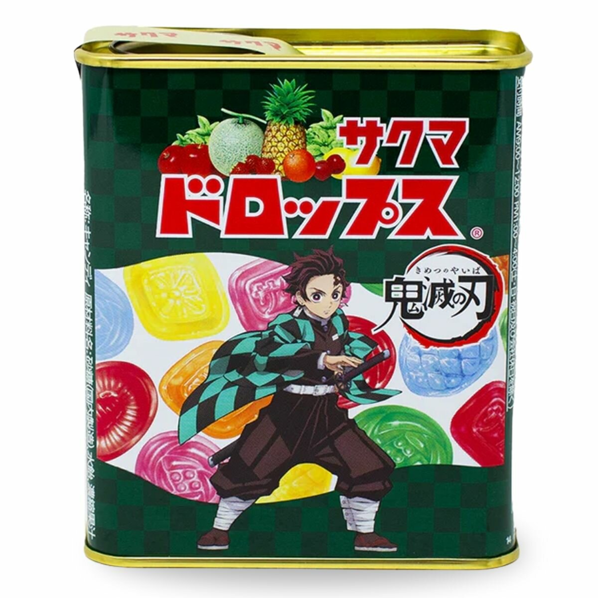 Японские леденцы в банке фруктовое ассорти, Sakumaseika 75г (Япония)