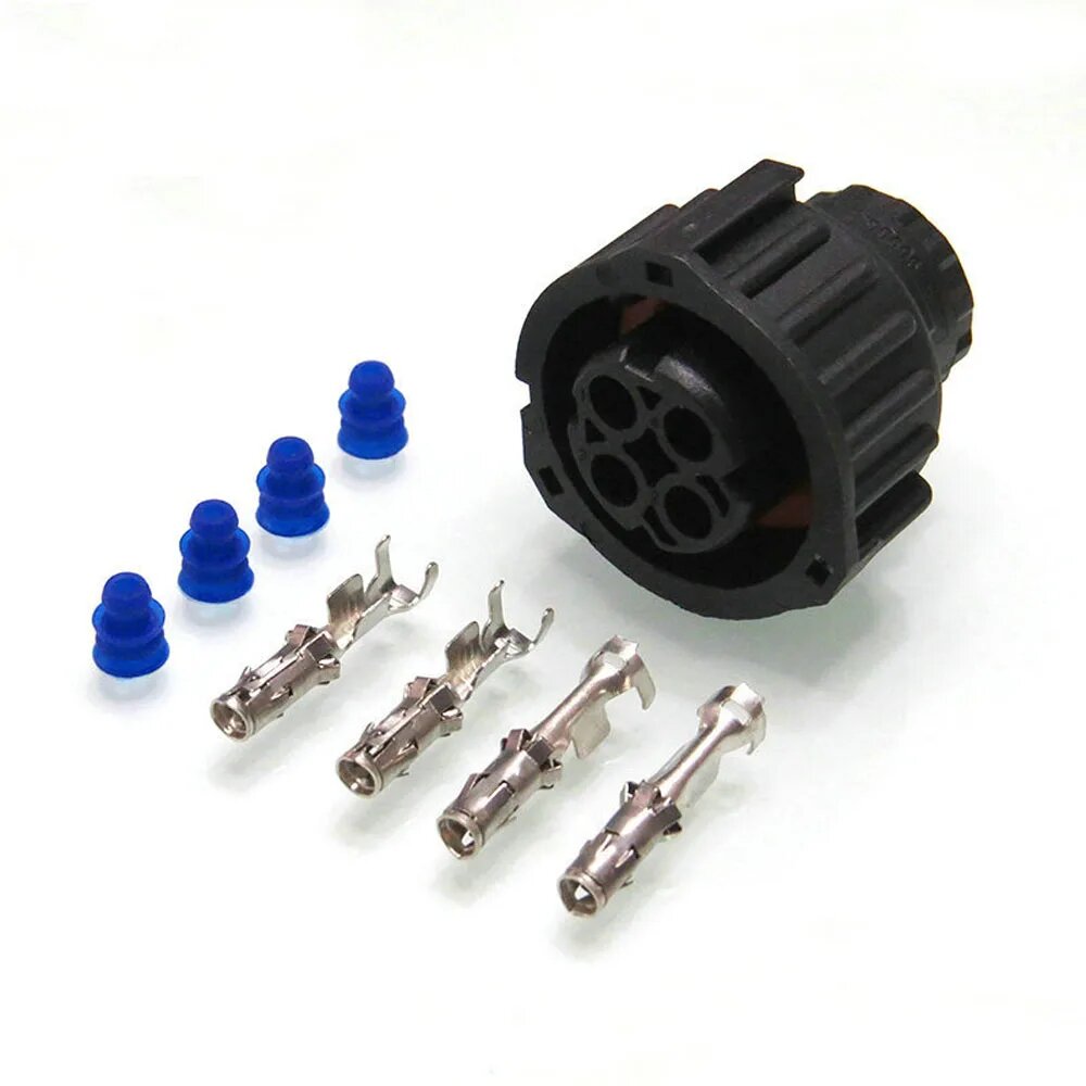 Автомобильный разъем TE/AMP 1-967402-1 1-967325-1 4-контактный 2,5 мм 20 Sets, Female