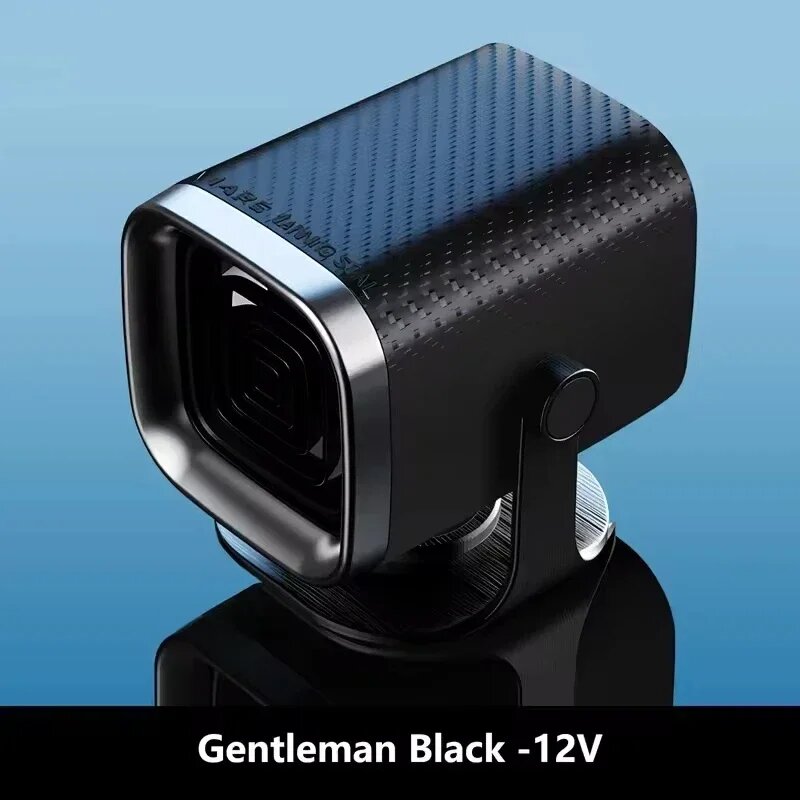 Электрический тепловентилятор XMSJ 12В/24В Черный, Black 12V