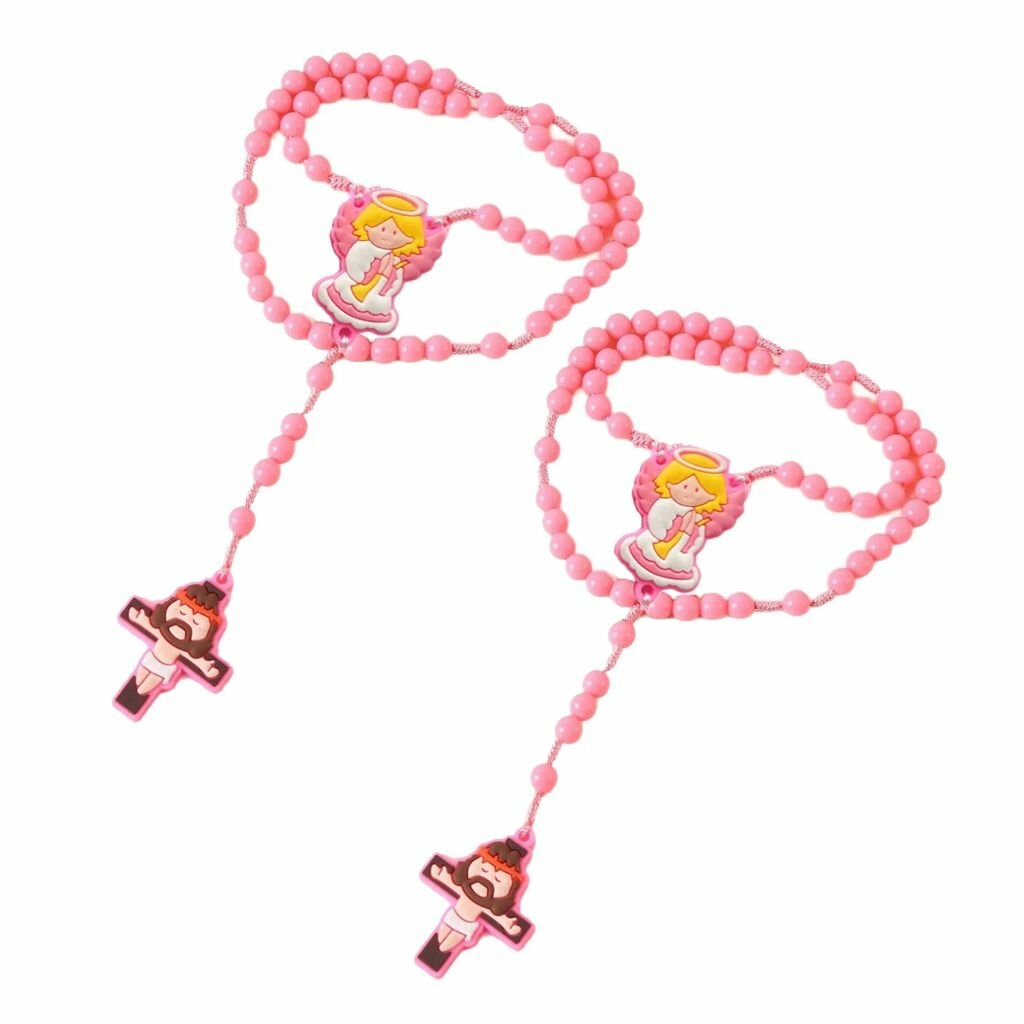 2 шт. Детские католические кресты-розарии