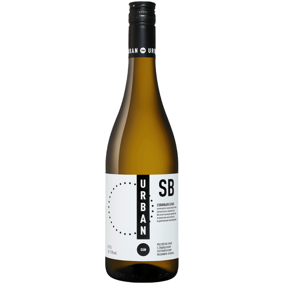 Вино Urban Sun Sauvignon Blanc белое сухое 0,75 л