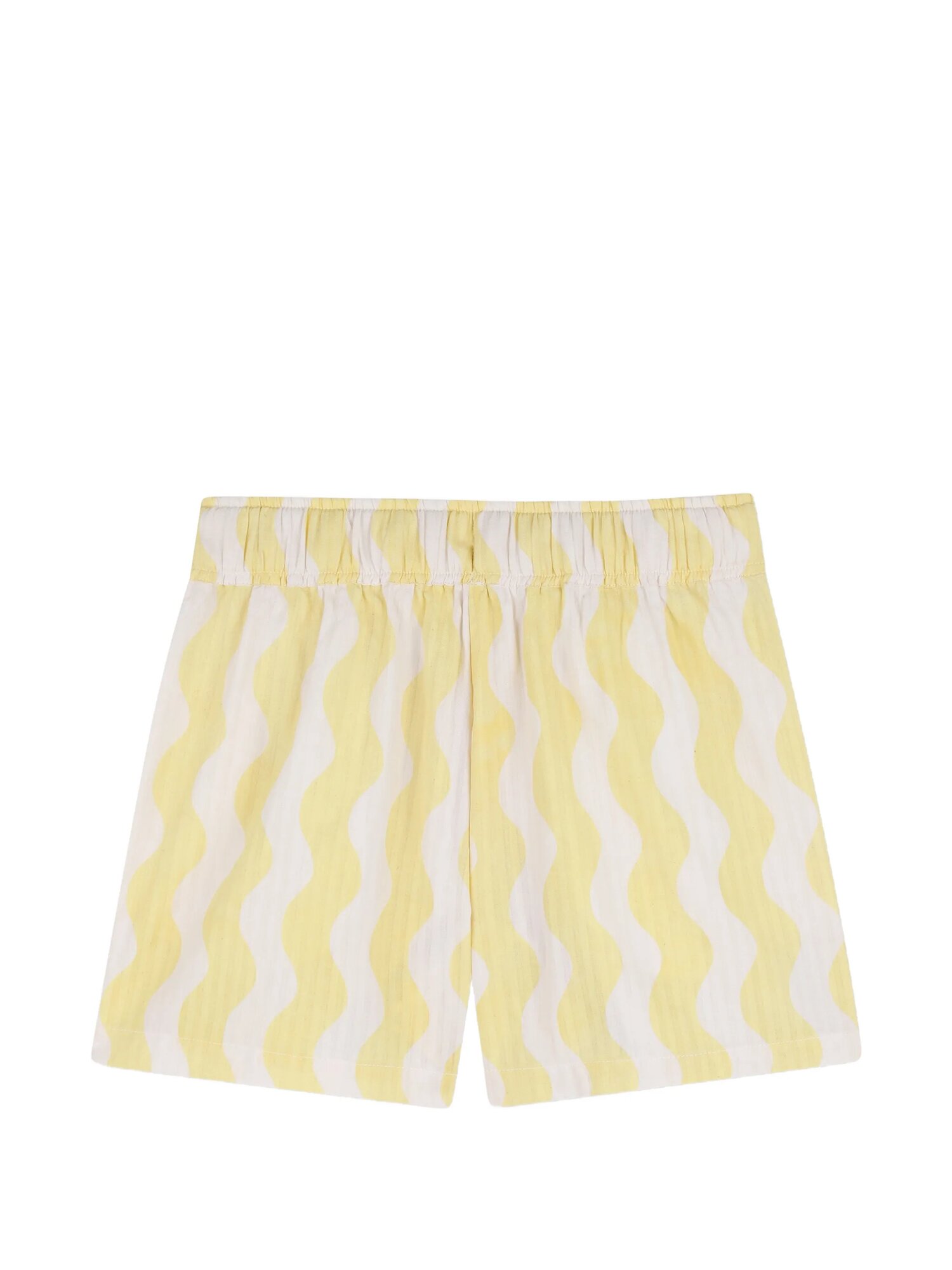 Шорты Kids around Wave-patterned shorts, размер 4 года, Желтый — фото 1