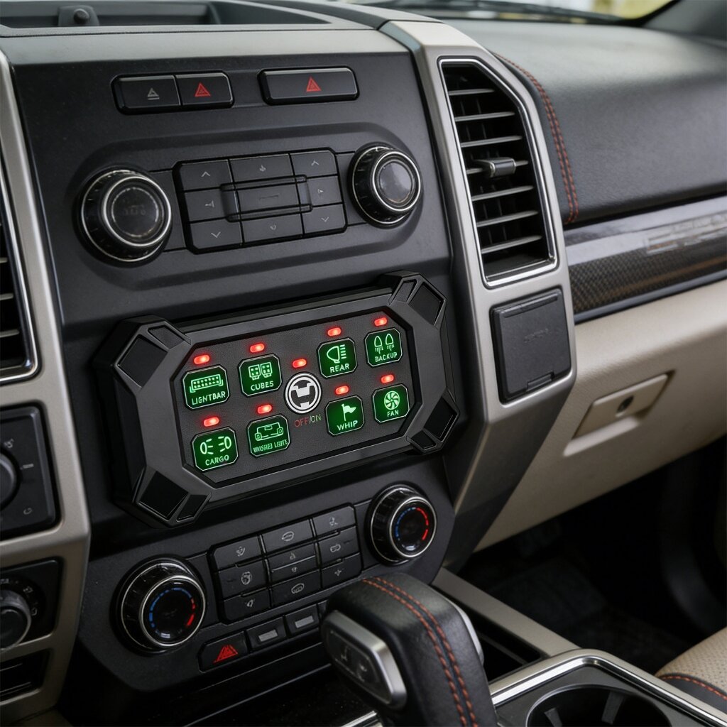 Functional 8 Channel Box Designed For Jeeps SUVs And Campers