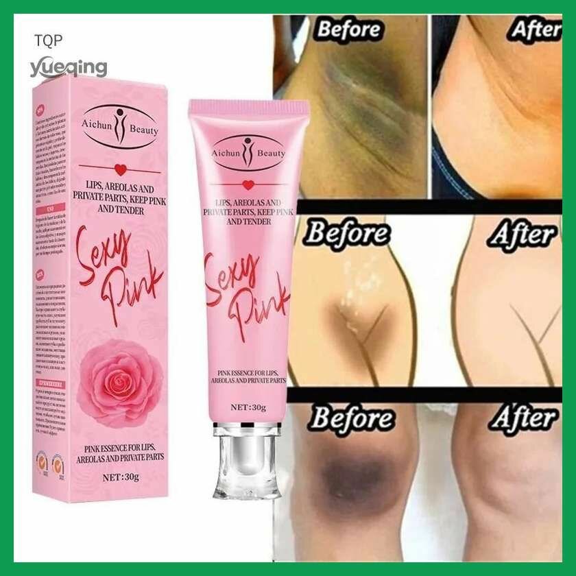 30 г отбеливающего крема с экстрактом карри глубоко и быстро удаляет меланин в интимных местах, отбеливает улучшает состояние кожи