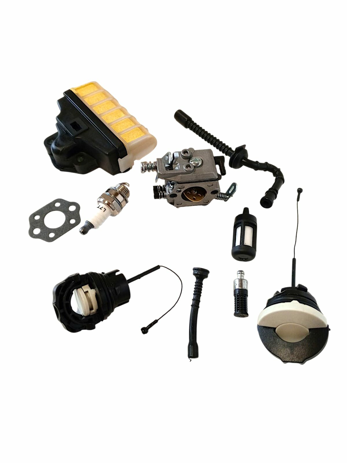 Комплект : Карбюратор для бензопил STIHL MS 021 023 025 210 230 250 с ремкомплектом.