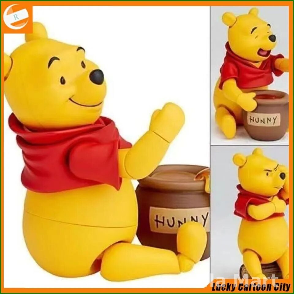 Фигурка Винни-Пух Медвежонок Пух Модель деятельности/Winnie-the-Pooh Pooh Bear 9CM