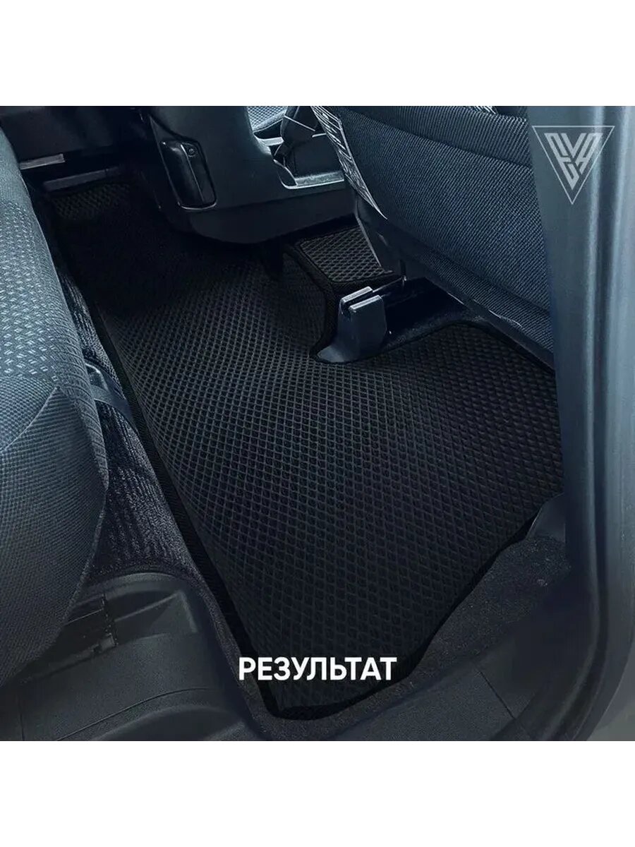 EVA Коврики с бортами Toyota ISis 2WD 2004-2017 Тойота Исис. Ева ковры с бортиками