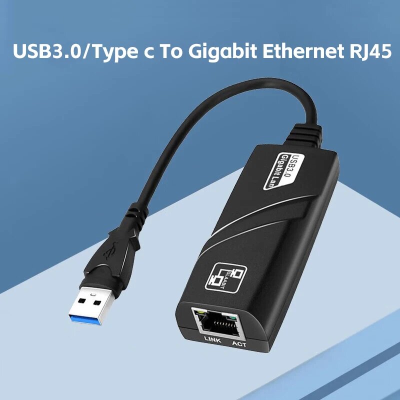 USB 3.0 сетевой адаптер Gigabit Ethernet — фото 1