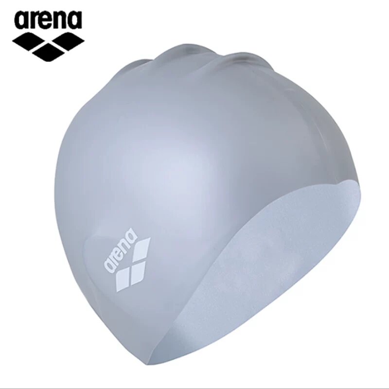 Arena Arena: удобная силиконовая водонепроницаемая и прочная шапочка для плавания для мужчин и женщин с длинными