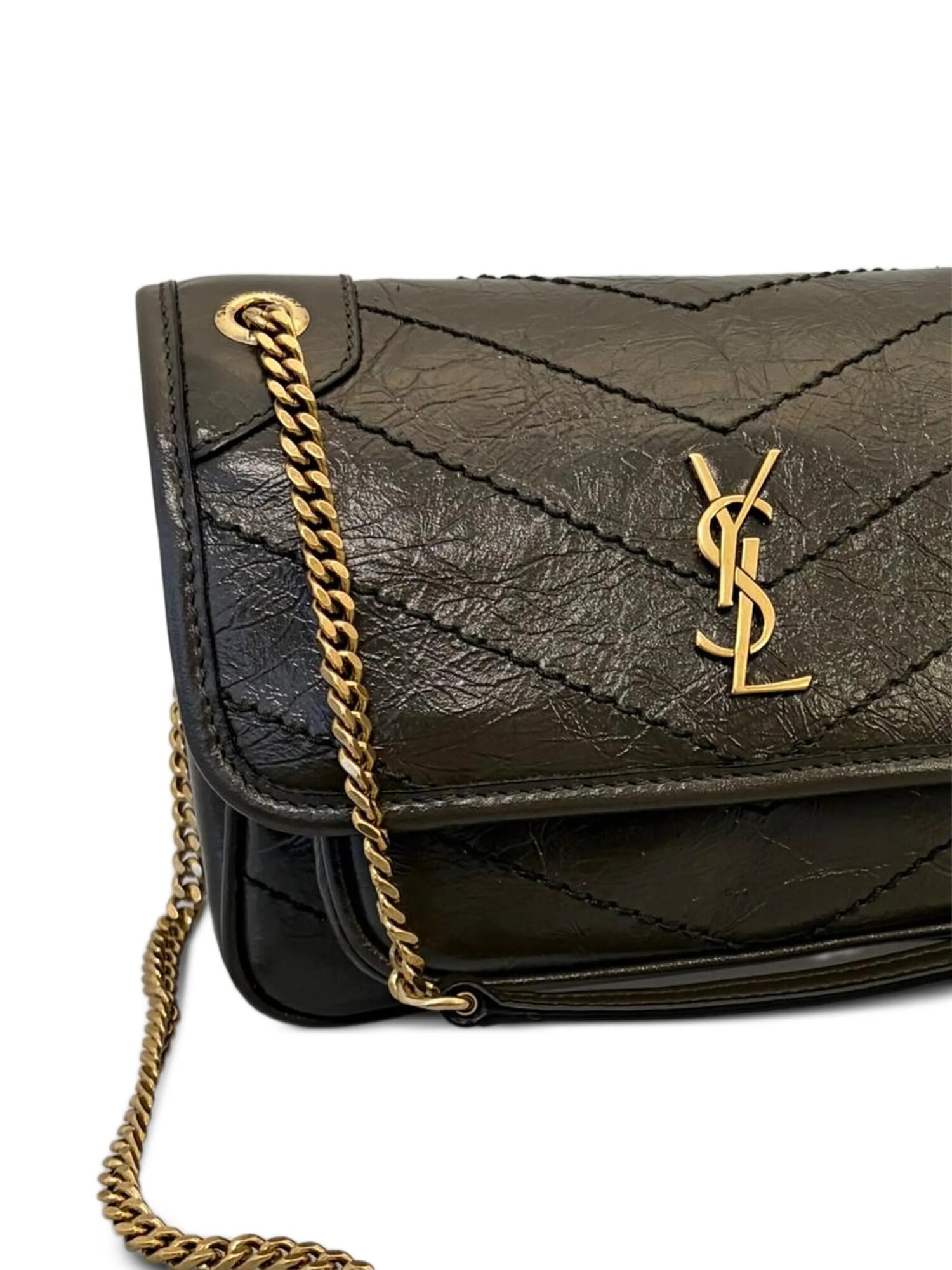 Сумка Saint Laurent, green — фото 1
