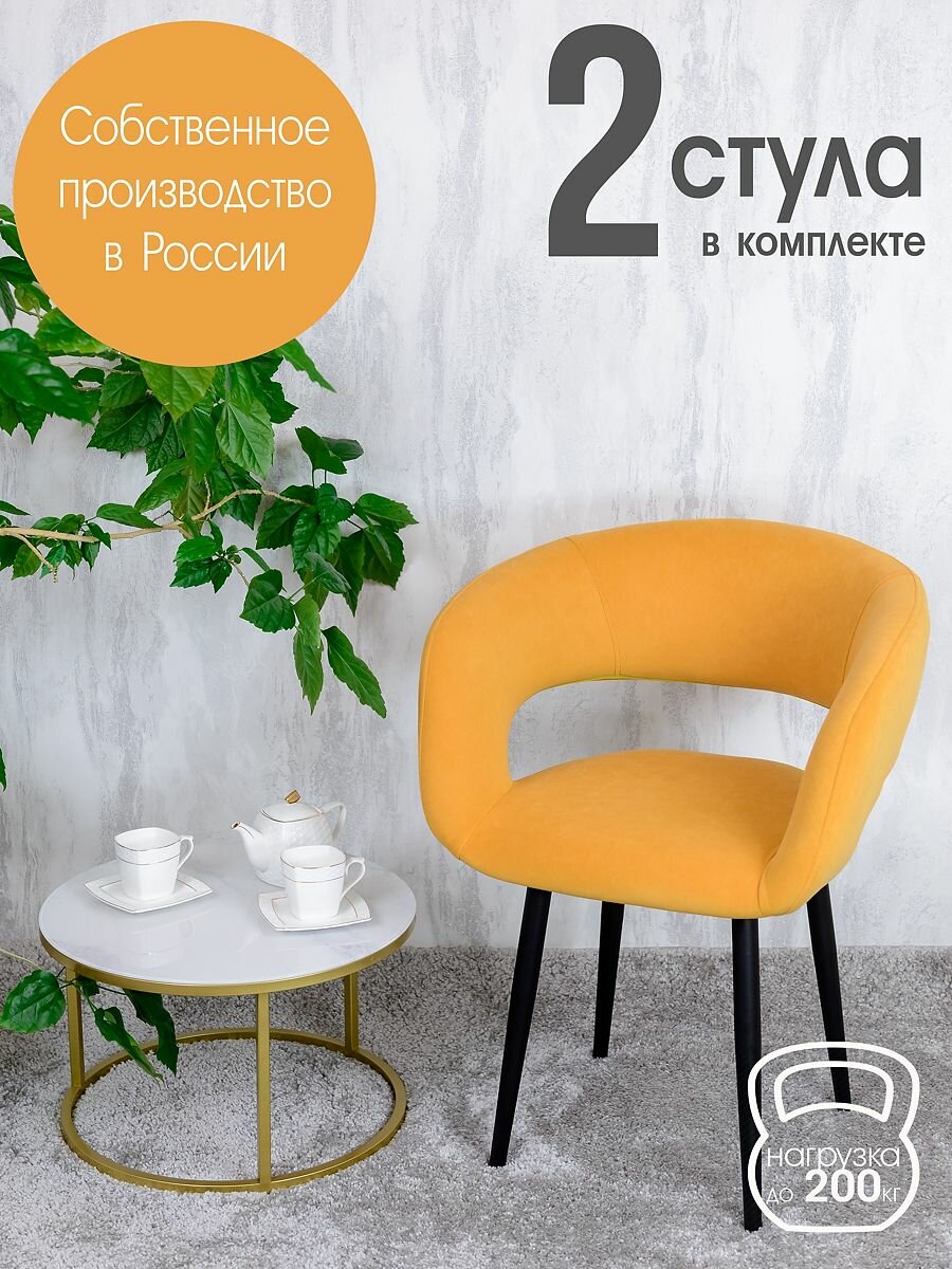 Стулья для кухни мягкие комплект Гавань 2 шт