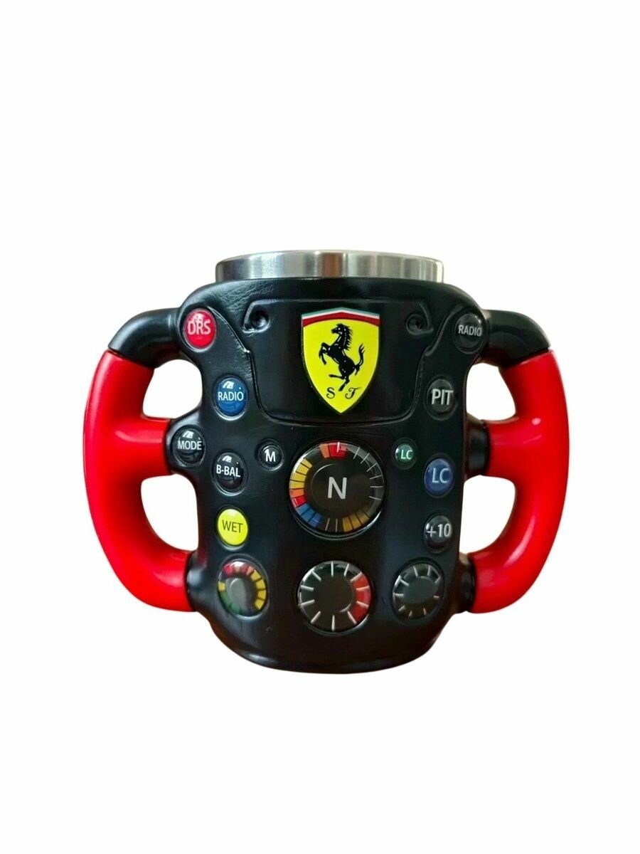 Кружка гоночный руль от Феррари - ferrari