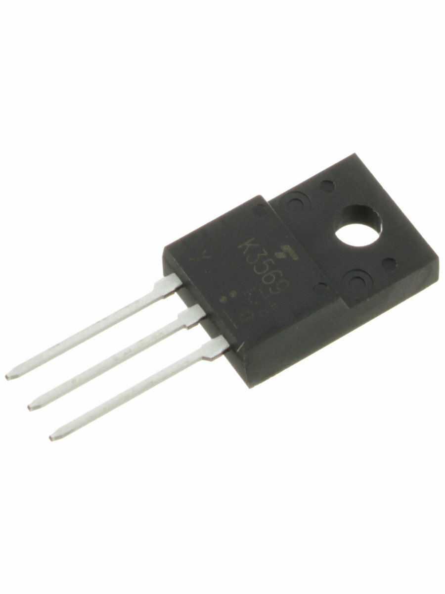 Транзистор 2SK3569 TO-220FP Toshiba N-канал 600В 10А 45Вт (рекомендуемая замена TK10A60D, TK750A60F)