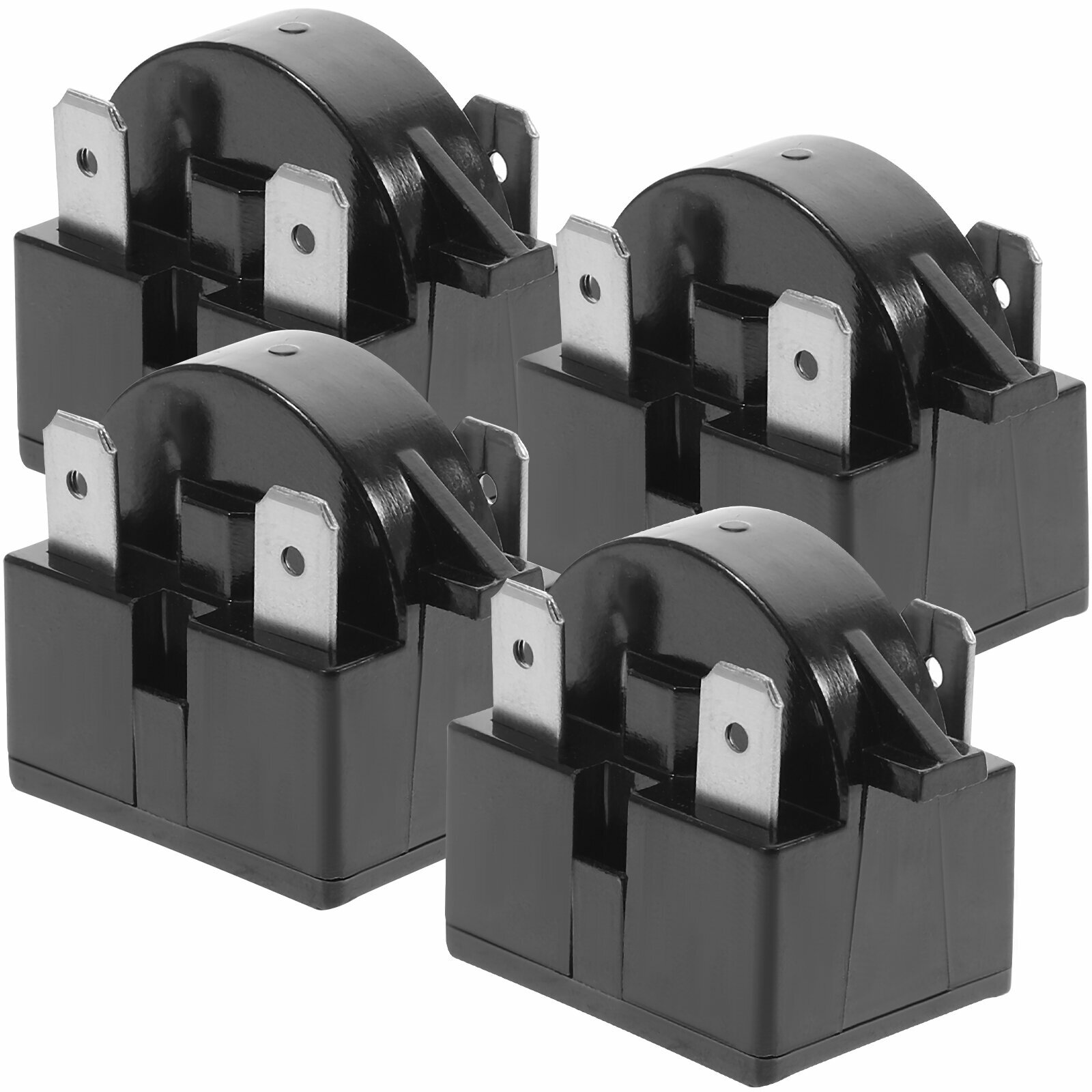 Пусковые резисторы PTC для холодильников, вставка для запуска компрессора холодильника/морозильника (4 контакта, 22 Ом), 4 шт.