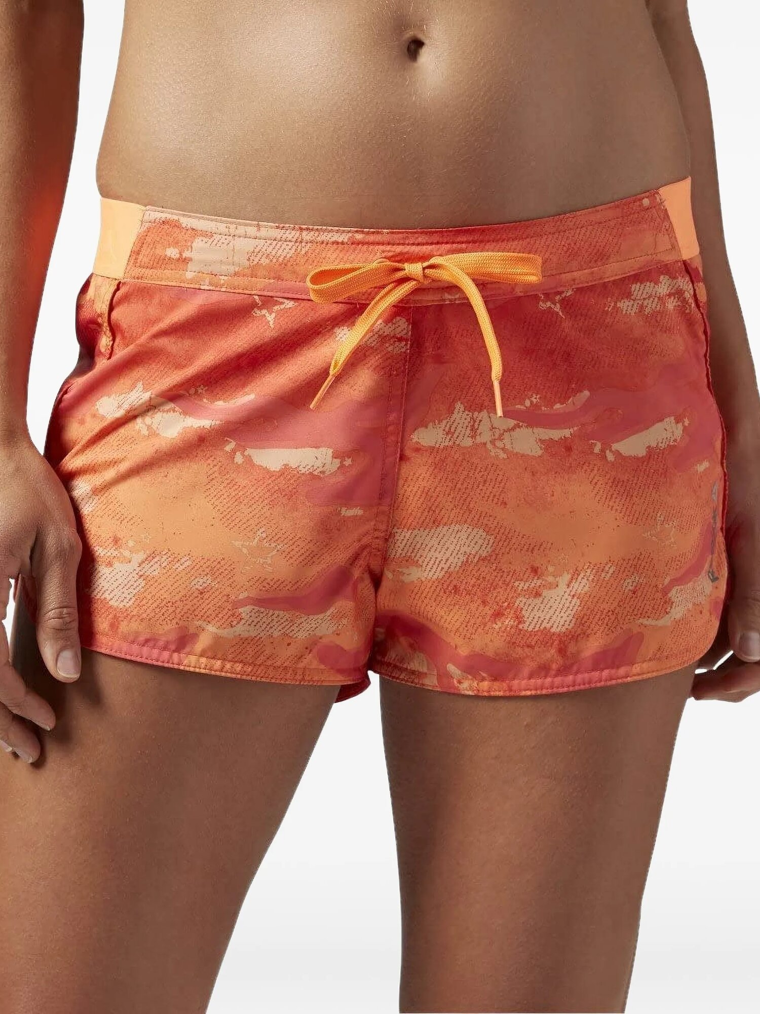Шорты Reebok camo, размер XS, orange