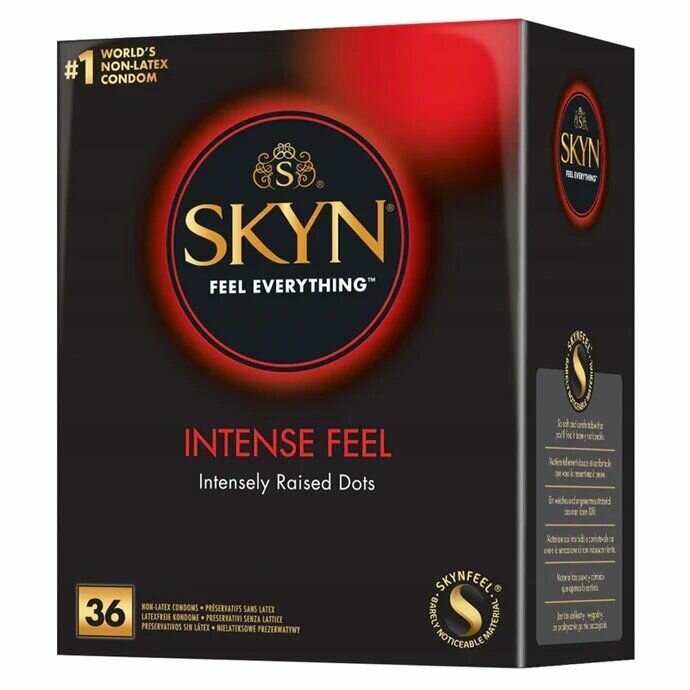 Презервативы SKYN Intense Feel Точечная структура 36 штук