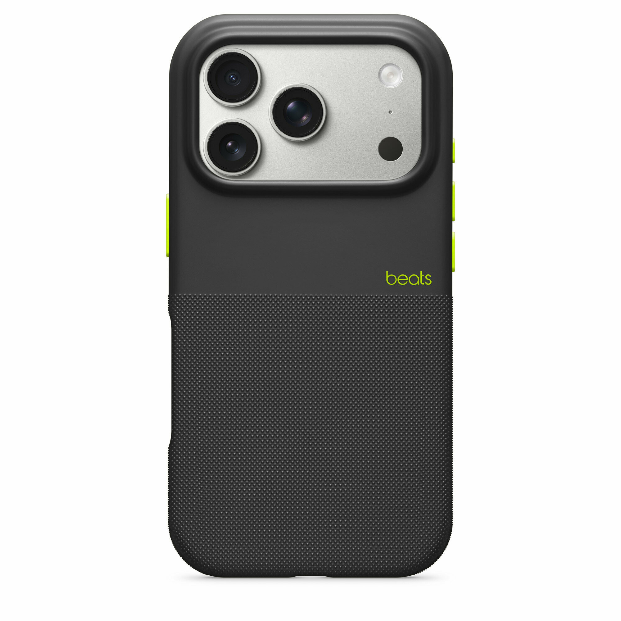 Чехол Beats iPhone 17 Pro Rugged Case with MagSafe and Camera Control – Черный (Everest Black)