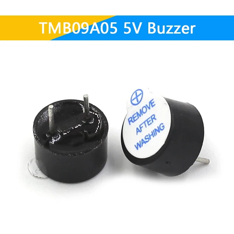 10 шт. 9055 3В 5В 12В Активный зуммер-сигнализатор 85 дБ TMB09A03 TMB09A05 TMB09A12, размер 9x5.5 мм, интегрированный активный электронный зуммер