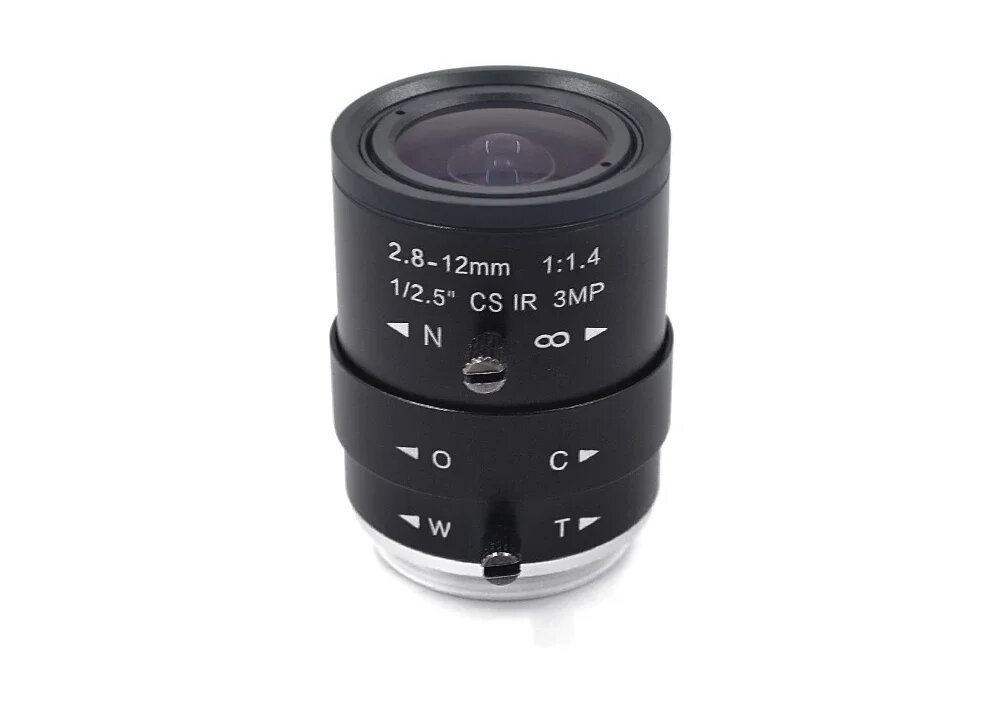 Зум-объектив 2.8-12mm CS 1:1.4 3MP для камеры