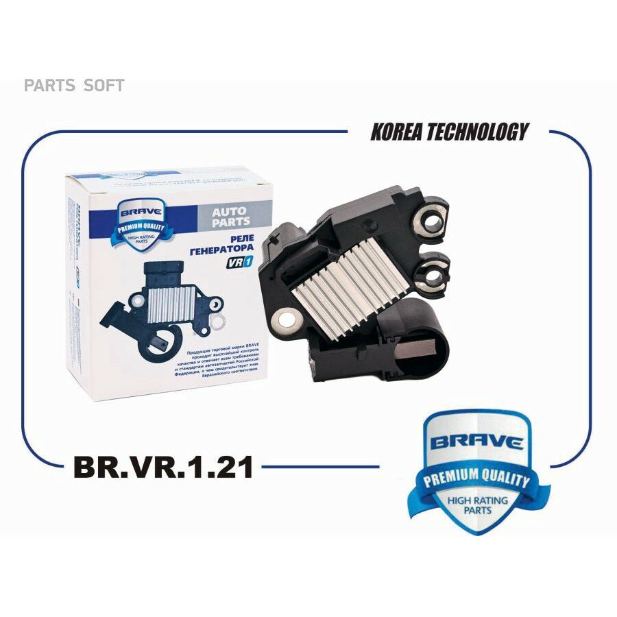 Реле генератора Renault Duster 4X4 12- 2.0I BRAVE BRVR121