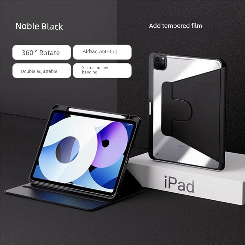 Подходит для планшета Apple iPad 5-го поколения, вращающийся защитный чехол 9.7inch a1822, кожаный чехол ipada1823,