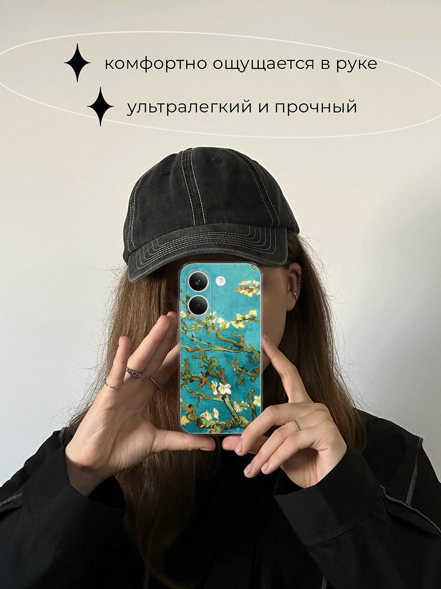 Силиконовый чехол на Poco X8 Pro / Поко X8 Про с принтом Ван Гог — фото 1