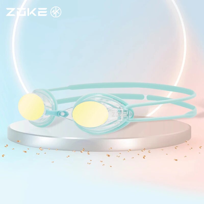 Детские очки для плавания ZOKE, небесно-голубой