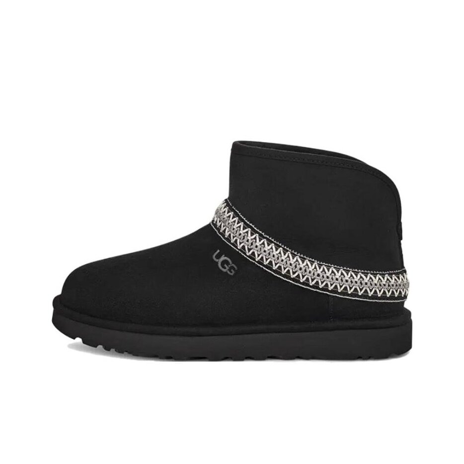Угги UGG, размер EU 38 стопа (24CM), черный — фото 1