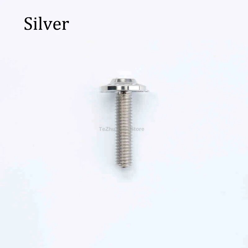 Титановый винт Torx M5 x 10mm, серебряный