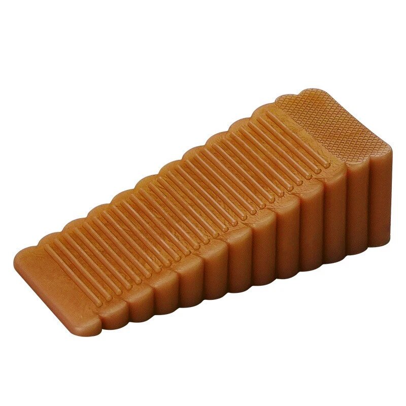 Силиконовый дверной стопор, Brown L, 2шт