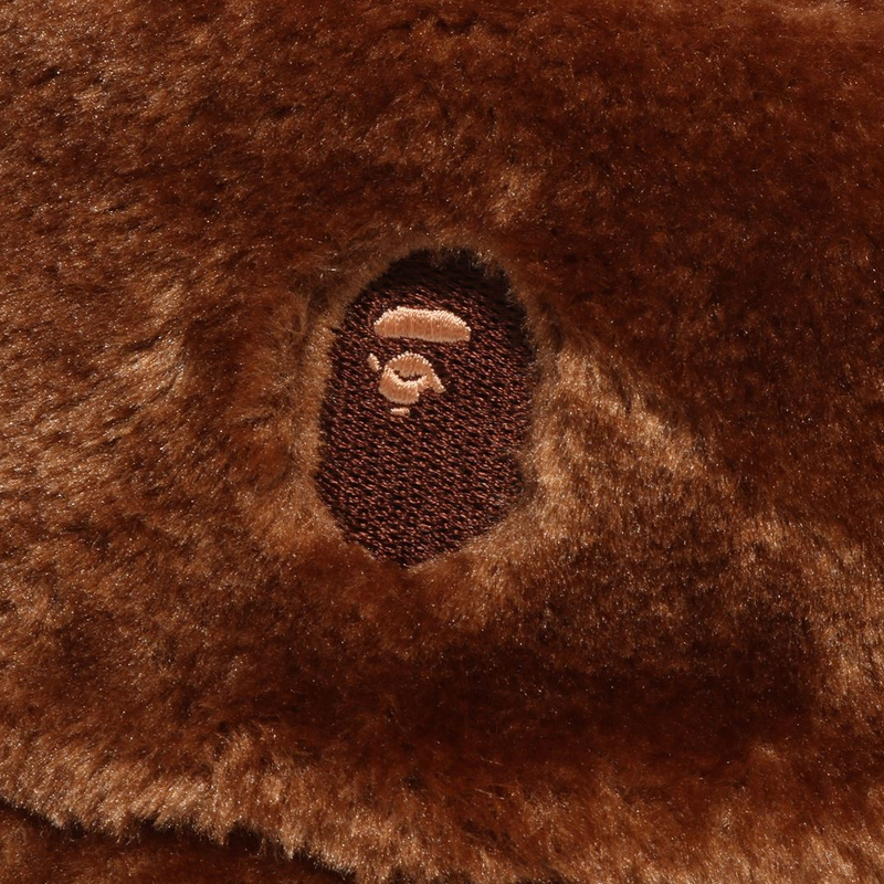 Шапка A BATHING APE для женщин, размер Ф, кофейный — фото 1