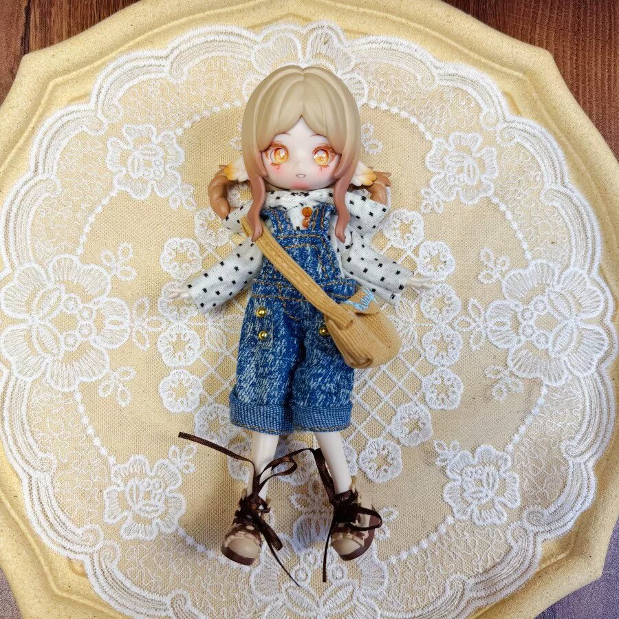 Одежда для кукол ob11, альтернатива YMY-gsc 1/8 1/12, набор для переодевания BJD, платье для куклы 16-17cm дюймов,