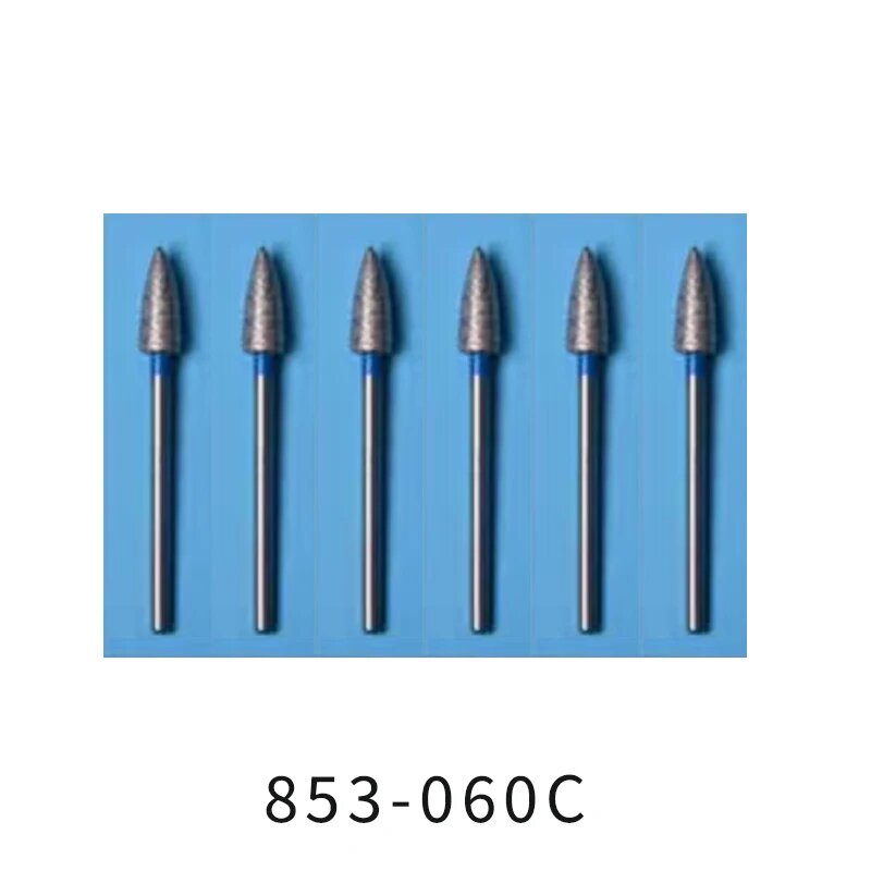 Стоматологические боры E-LUCK 2.35 мм, 853-060C, 6PCS