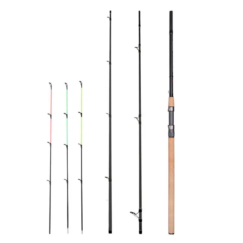 Удилища для ловли карпа BIUTIFU Carp Feeder длиной 3,0м, 3,6м, 3,9м, 3 наконечника, вес броска 120г, 150г, 200г, углеродное волокно, спиннинг, пресная и морская вода-3,9м200г