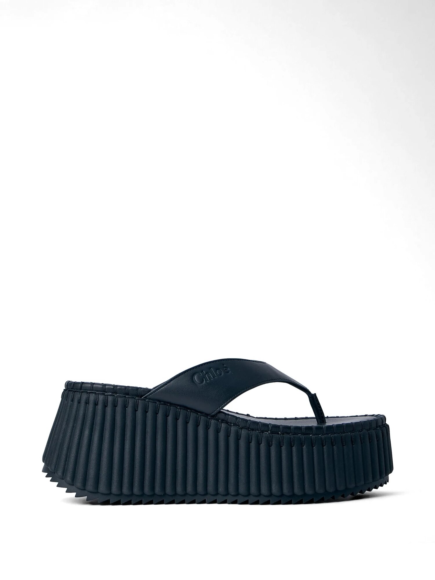 Босоножки Chloe Platform ridged-sole sandals, размер 37, черный — фото 1