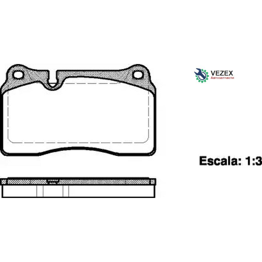 REMSA 120000 1200 00 FDB1877 ! колодки дисковые п.\ VW Touareg, Land Rover Range Rover 3.2-4.2i/3.0TDi V6 05>