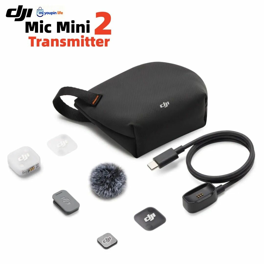 Беспроводной петличный микрофон для мобильного устройства DJI Mic Mini 2 Transmitter