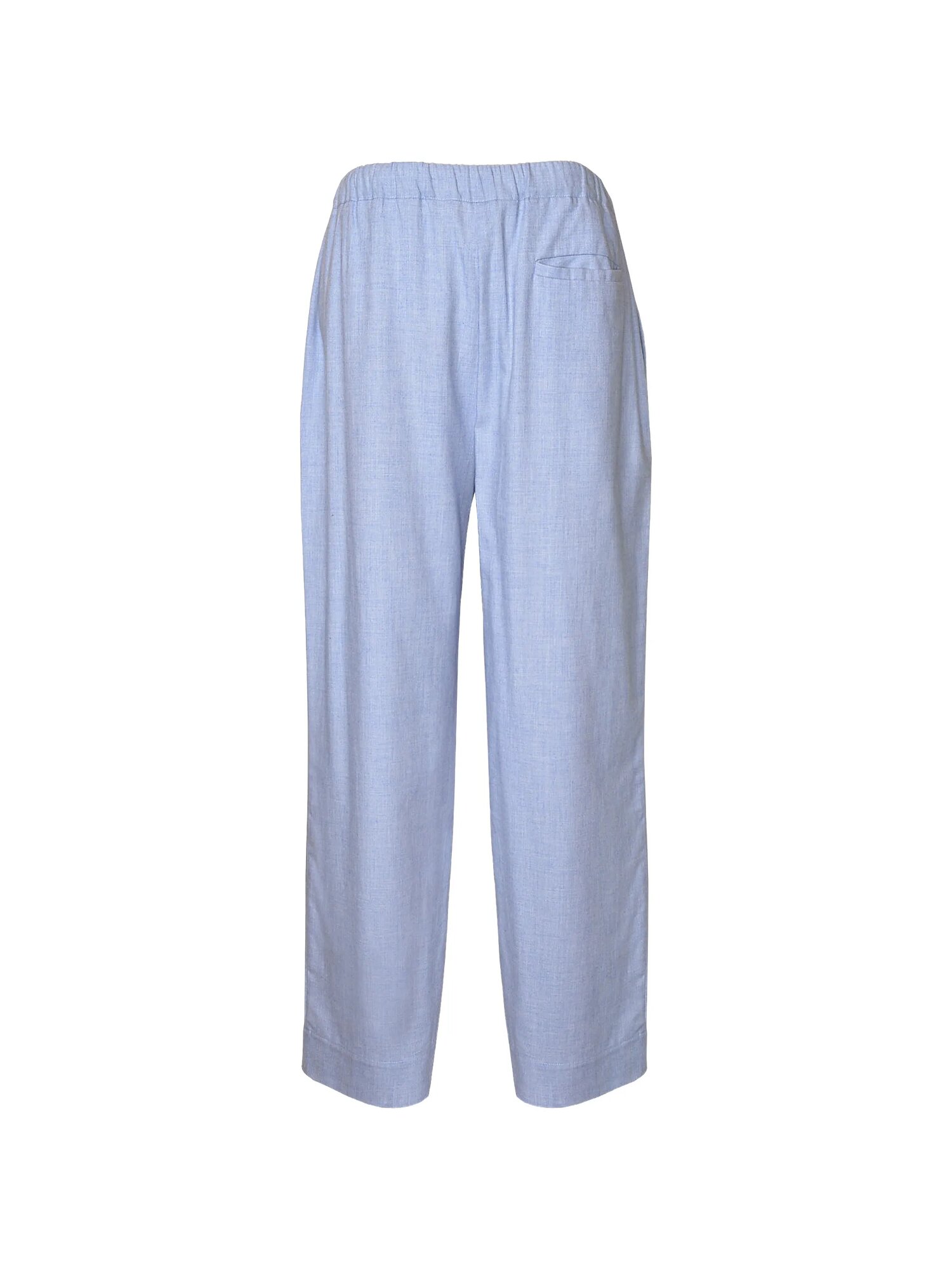 Брюки META CAMPANIA COLLECTIVE Drawstring wide-leg trousers, размер 52, blue — фото 1