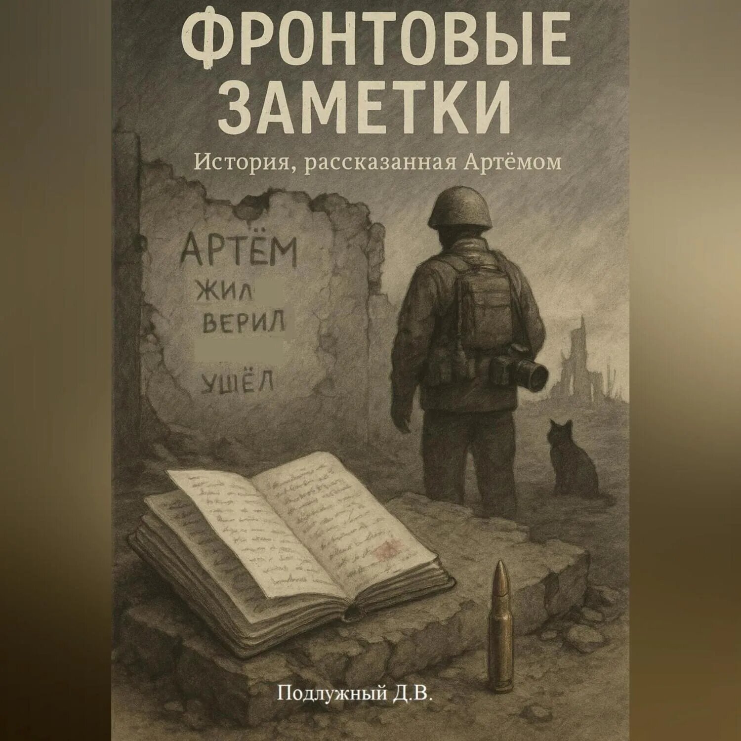 Фронтовые заметки. История, рассказанная Артёмом [Аудиокнига]