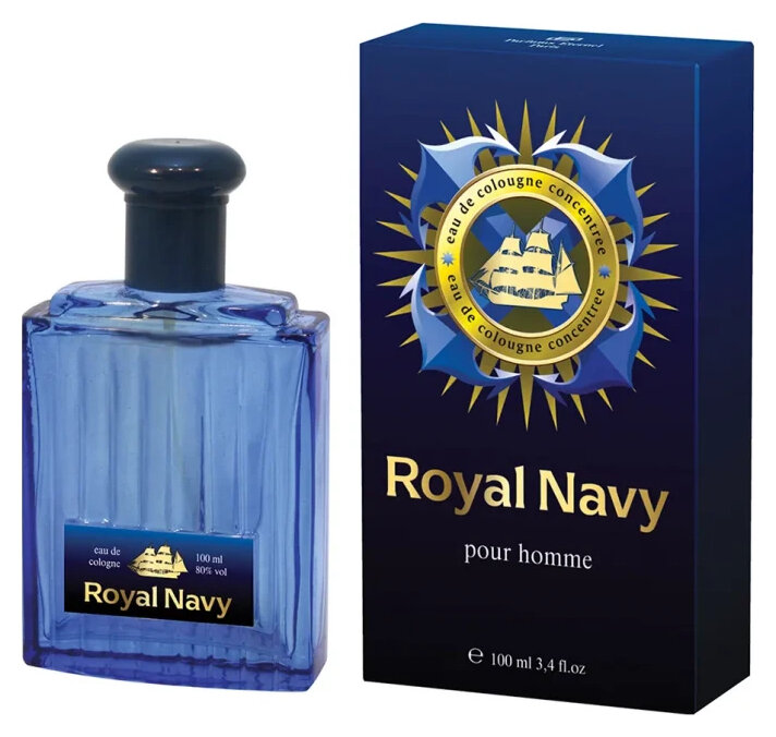 Одеколон мужской Royal Navy (Объем 100 мл)