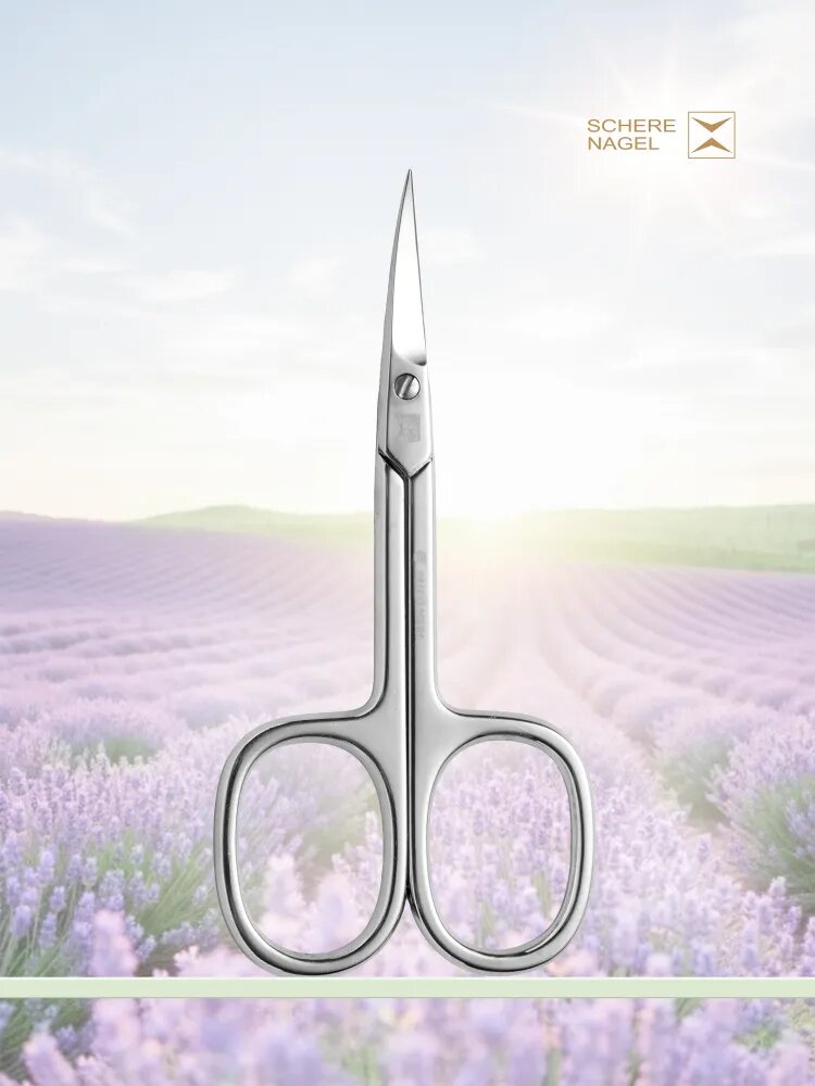 Маникюрные классические ножницы для ногтей узкие 113 SN polished