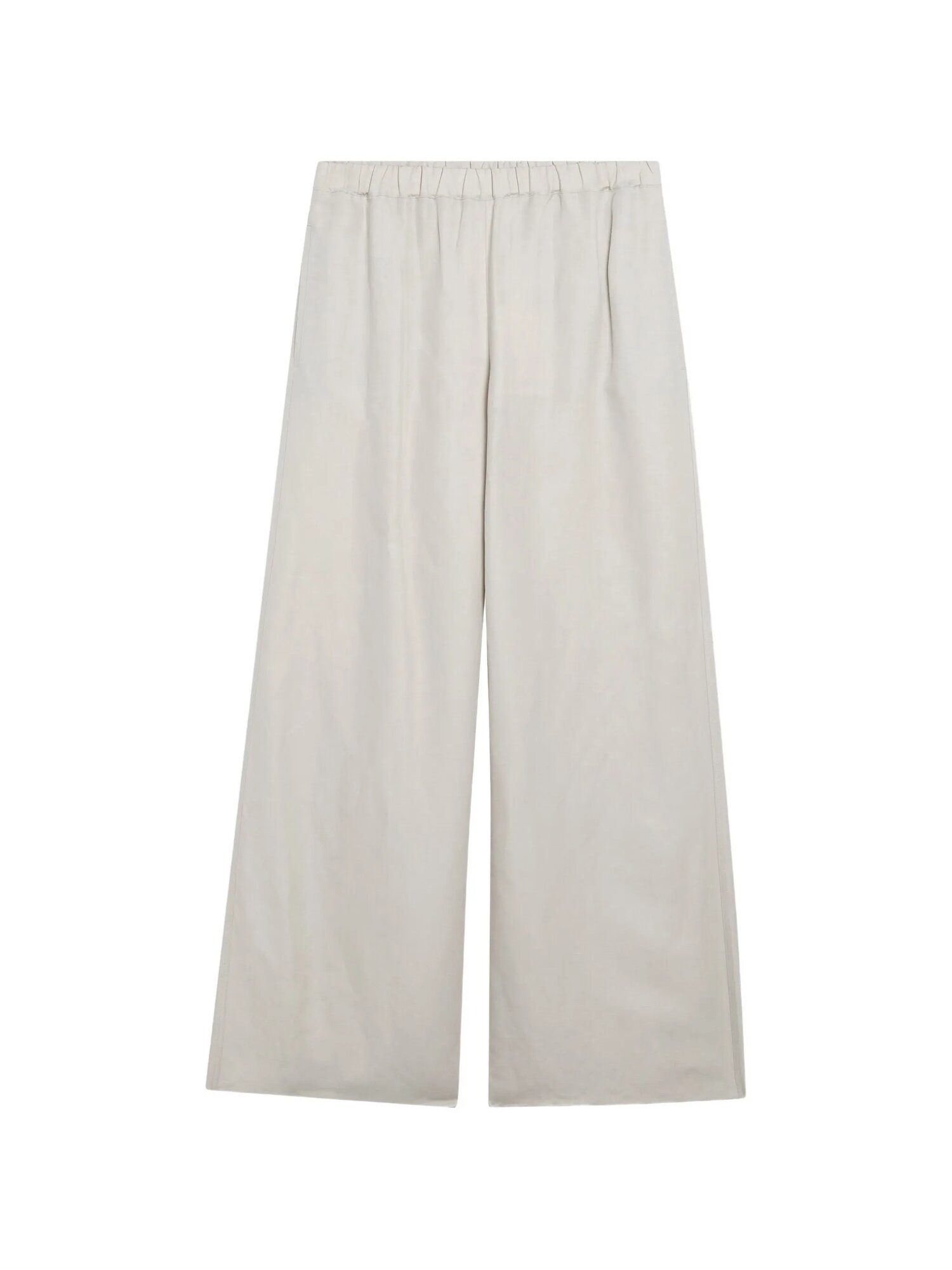 Брюки Elasticated-waist wide-leg trousers