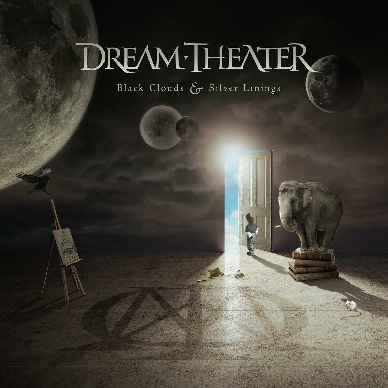 Виниловая пластинка Dream Theater. Black Cloud & Silver Linings. Clear (2 LP)