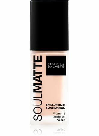 Тональный крем Gabriella Salvete SoulMatte Hyaluronic Foundation, оттенок 01c porcelain cold, 30 мл